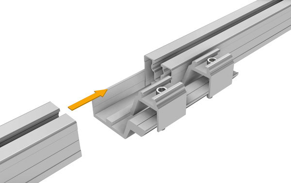SL-Rack Außenverbinder RAIL (für alle Rails), 5,90