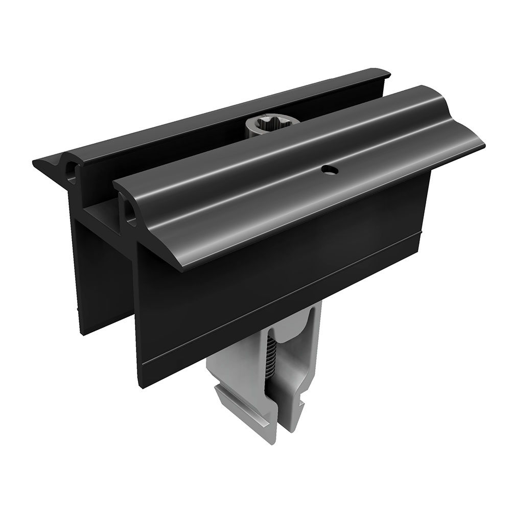 SL RACK Modulmittelklemme mit Erdung 30-50 mm, 3,90