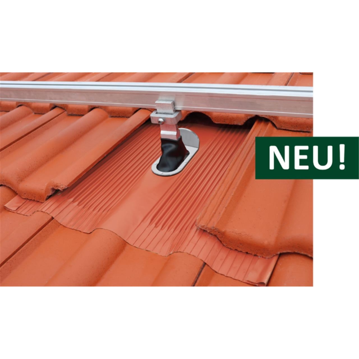 SL RACK Flexibler Dachersatzziegel - Ziegelrot RAL 8004, 44,00